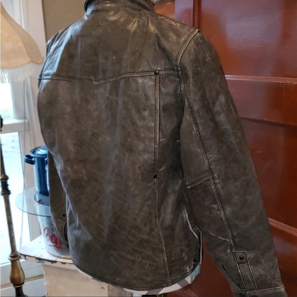 STS Ranchwear | Jackets & Coats | Nwt Youth Rifleman Leather Jacket Sts ...